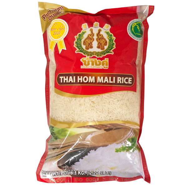Double Elephants Thai Hom Mali Jasmine - Japan Centre - White Rice